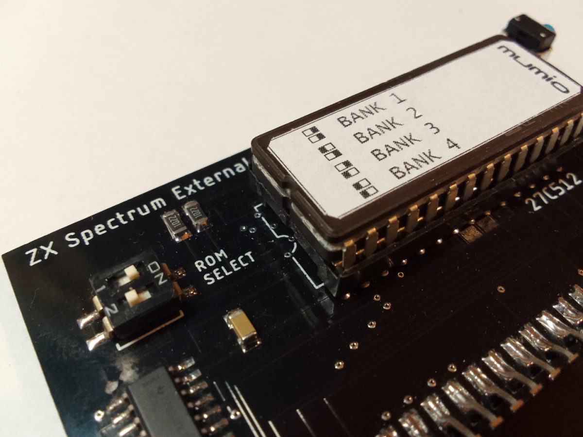 Karta Diagnostyczna ZX Spectrum (4 x ROM) > MUMIO - ZX Spectrum devices